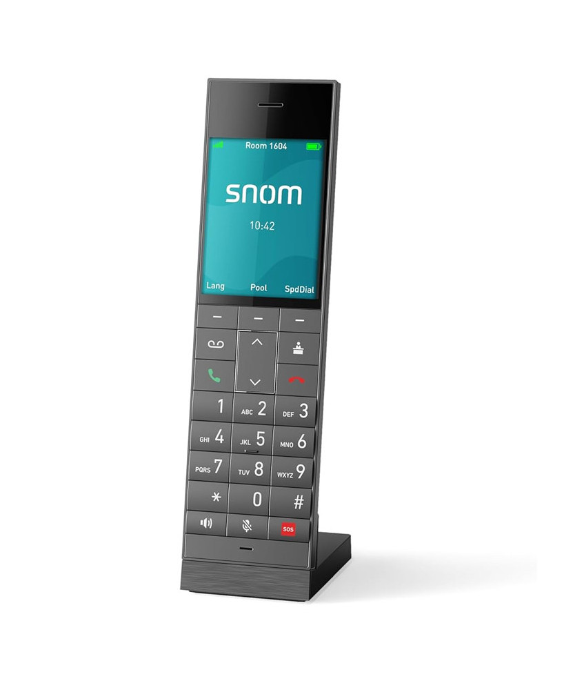 Snom HM201 1-Line DECT Cordless Hospitality Phone 00007006