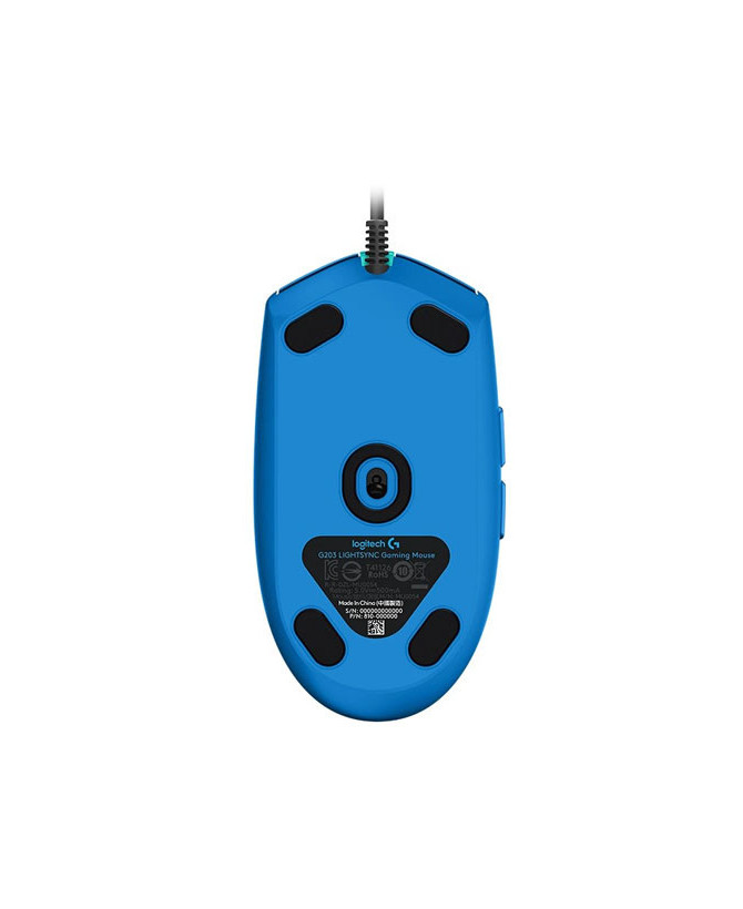 Buy Logitech G203 Lightsync Wired Gaming Mouse in Blue 910-005792