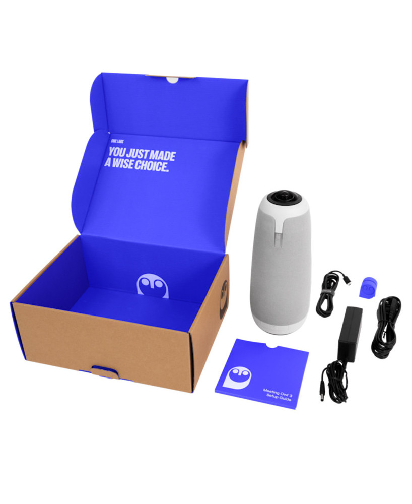 Owl Labs Meeting Owl 3 All-in-One 360-Degree Video Conference Camera ...