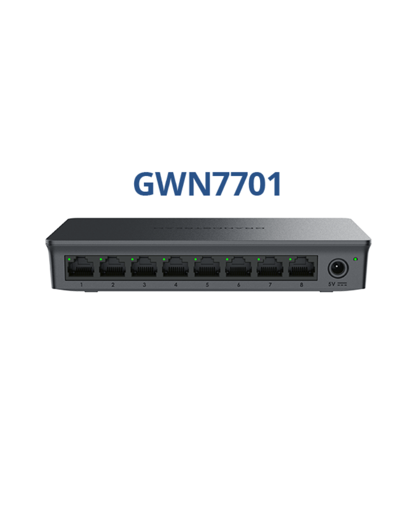 Grandstream GWN7701 5-Ports Unmanaged Network Switch